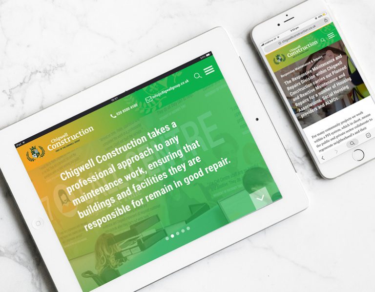 Chigwell Construction website